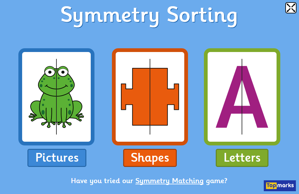 Symmetry Sorting - Content - ClassConnect